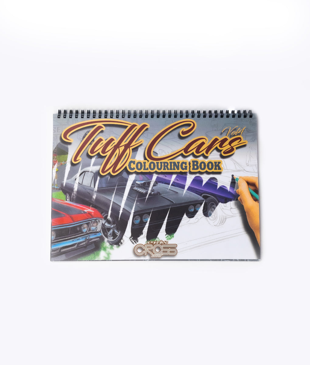 Tuff cars Colouring book VOL4 – Cris Cross Art